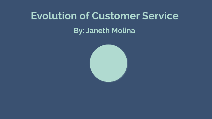 Evolution of Customer Service by Janeth Molina on Prezi