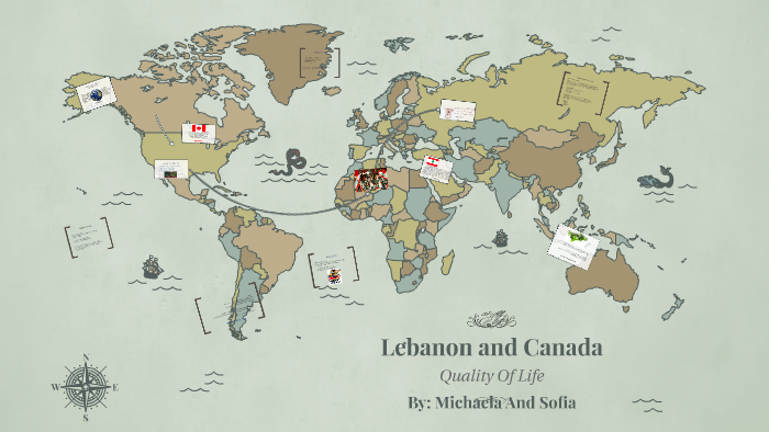 Lebanon and Canada Quality of Life by M D on Prezi