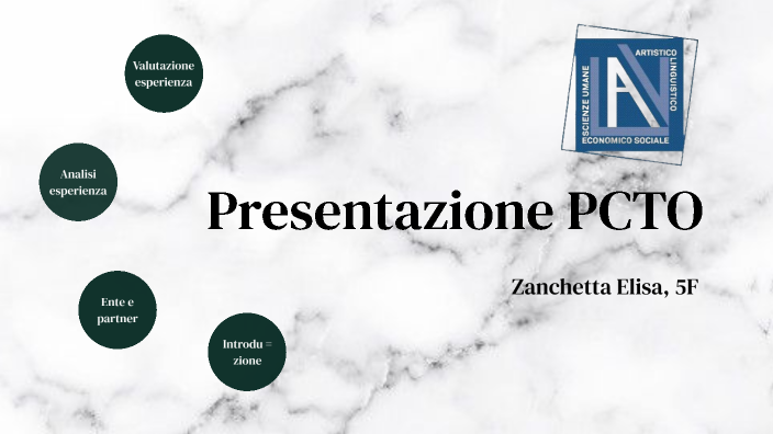 presentazione PCTO by Elisa Zanchetta on Prezi