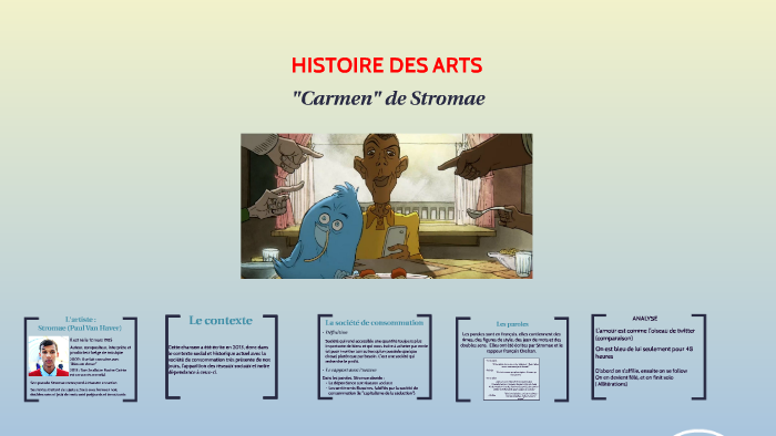 "Carmen" de Stromae by kendra shelly on Prezi