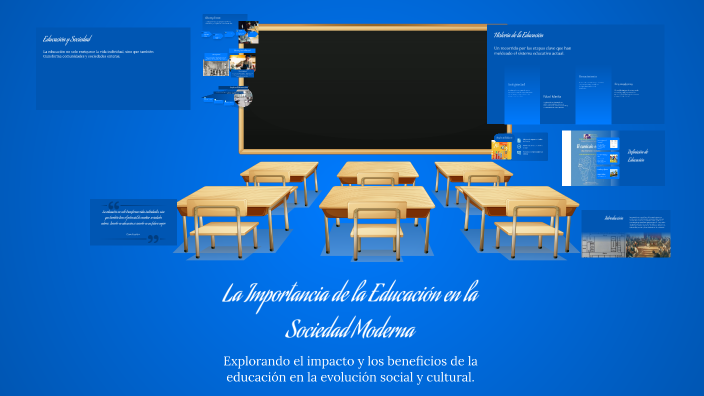 La Importancia de la Educación en la Sociedad Moderna by giuseppe ...