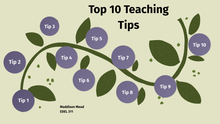 10 Teaching Tips by Maddison Mead on Prezi