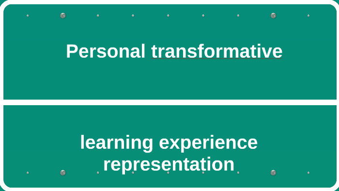 Design as a transformative learning experience representatio by Najah ...