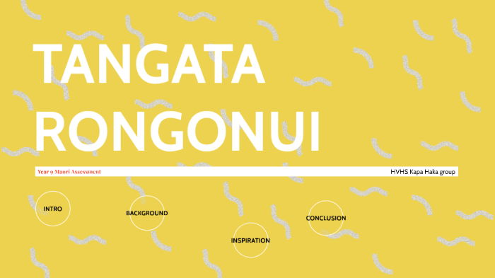 Tangata Rongonui by Allie Knox on Prezi