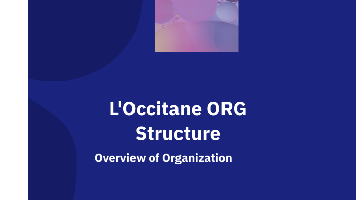 L'Occitane ORG Structure by Frida D'souza on Prezi