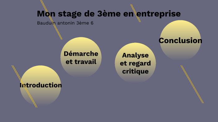 Mon stage de 3ème en entreprise by Antonin Bauduin on Prezi