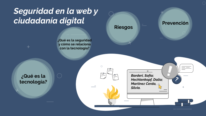 Seguridad en la web y ciudadanía digital by Silvi Martinez on Prezi