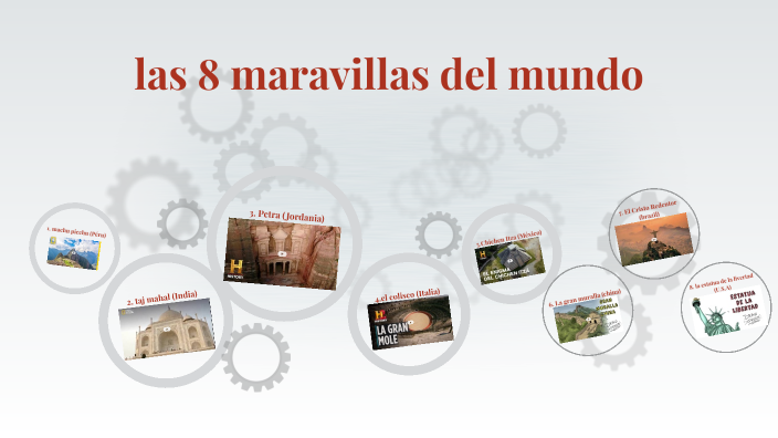 las 8 maravillas del mundo by on Prezi