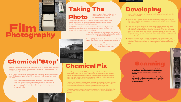 The Chemistry of Photography by Mr Witwicki on Prezi