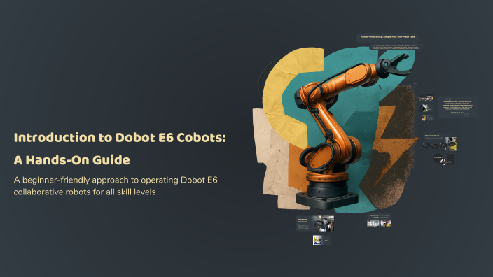 Introduction to Dobot E6 Cobots: A Hands-On Guide by William Keeble on ...