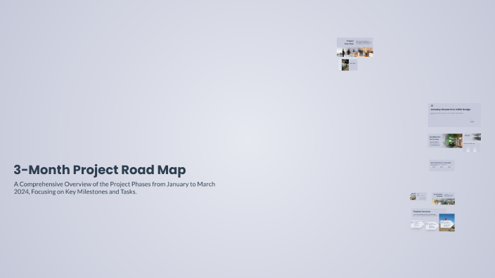 3-Month Project Road Map by Kirti Singh on Prezi