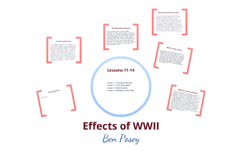Effects of WWII Flowchart by Ben Posey on Prezi