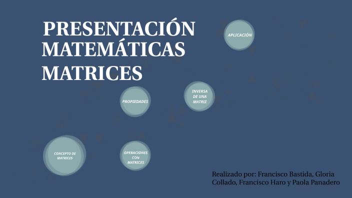 MATEMÁTICAS by Gloria .collado on Prezi