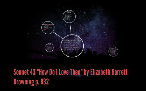 Sonnet 43 "How Do I Love Thee" by Elizabeth Barrett Browning by Solange ...