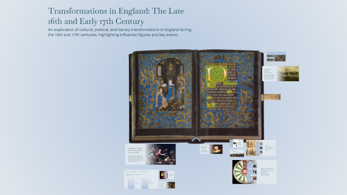 Transformations in England: The Late 16th and Early 17th Century by ...
