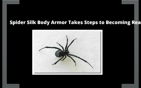 Spider silk body armor takes steps to becoming reality by Zac Drees on ...