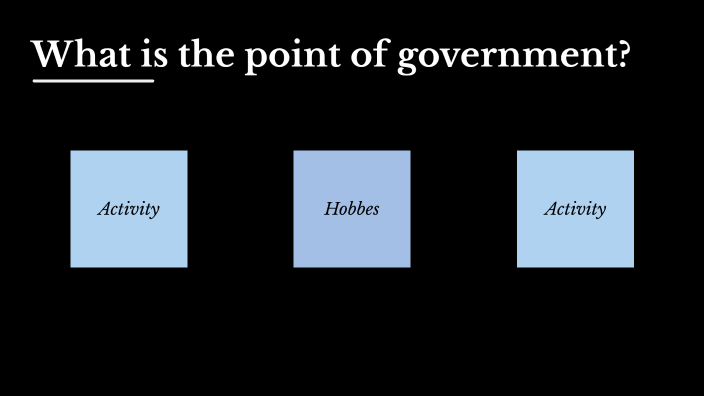 What is the Point of Government by Hadass Silver on Prezi