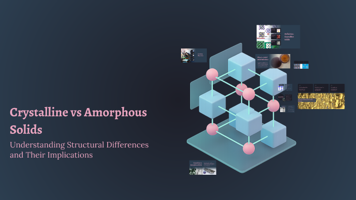 Crystalline vs Amorphous Solids by Sean Thomas on Prezi