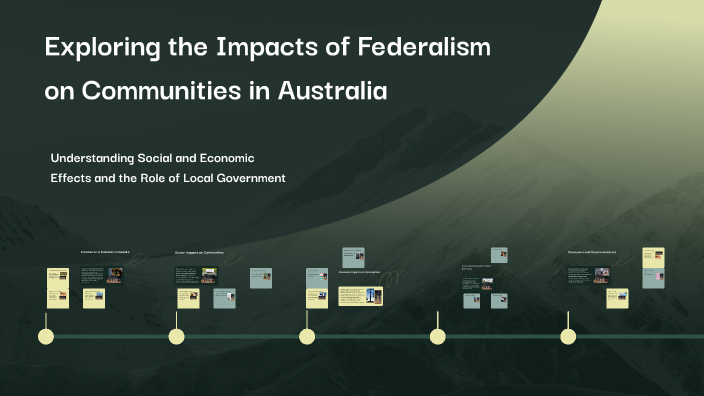 Exploring the Impacts of Federalism on Communities in Australia by ...
