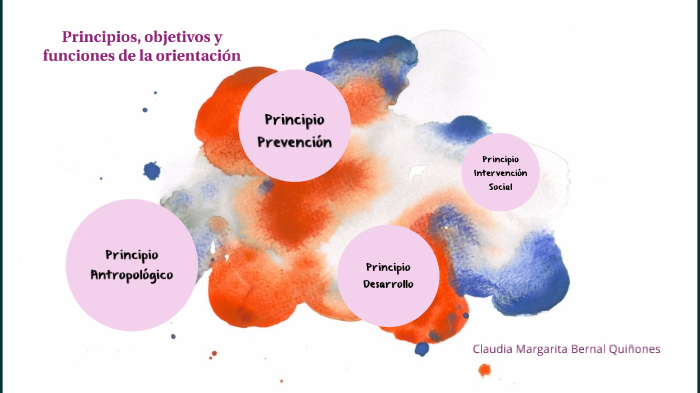 Principios, objetivos y funciones de la orientación by claudia Bernal ... Principios, objetivos y funciones de la orientación by claudia Bernal ...