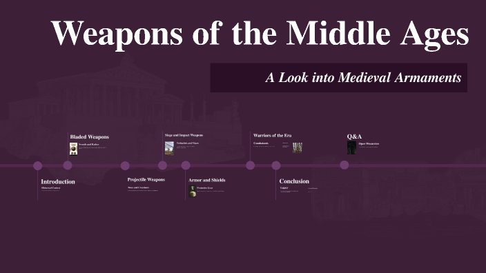 Weapons of the Middle Ages by Quinn Meredith on Prezi
