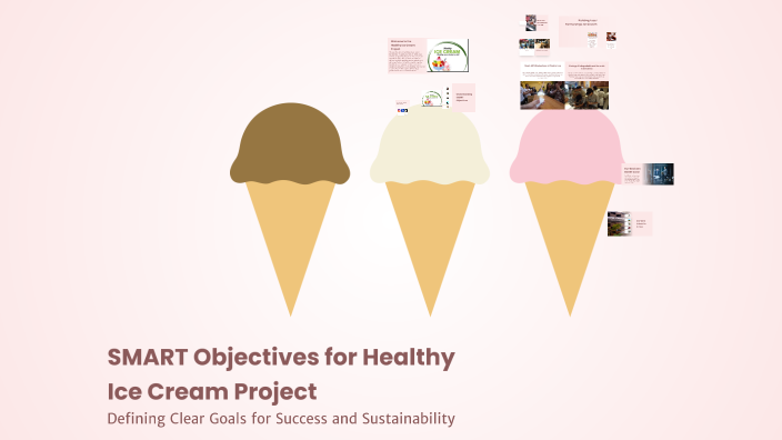 SMART Objectives for Healthy Ice Cream Project by jean carlos jean ...