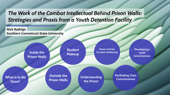 The Work of the Combat Intellectual Behind Prison Walls: Strategies and ...