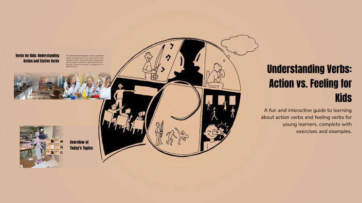 Understanding Verbs: Action vs. Feeling for Kids by Albana Dodaj on Prezi