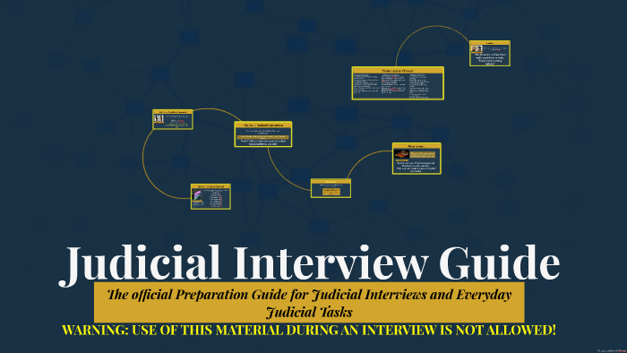 Judicial Interview Guide by Andrew Terwilliger on Prezi