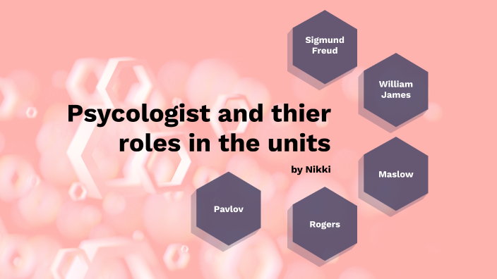 Psychologist and there roles in the units by Nikki martin on Prezi