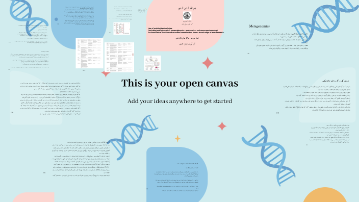 Use of existing technologies (including metagenomics, transcriptomics ...