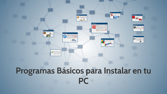 rogramas Básicos para Instalar en tu PC by Jimena Ayelen Cedron Aquino ...