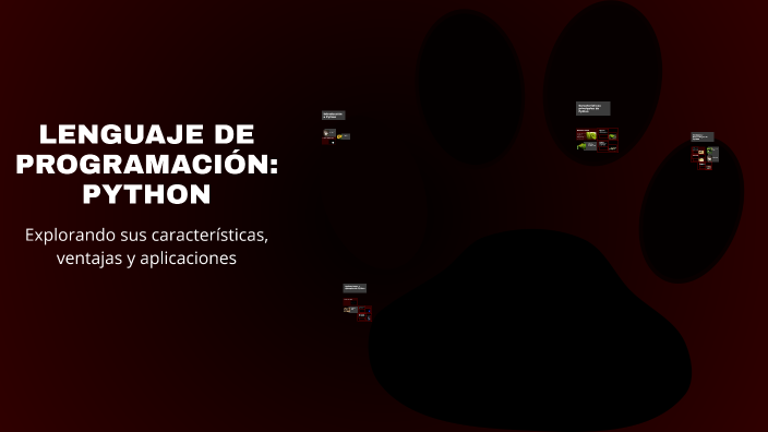 LENGUAJE DE PROGRAMACIÓN: PYTHON by emanueeel on Prezi