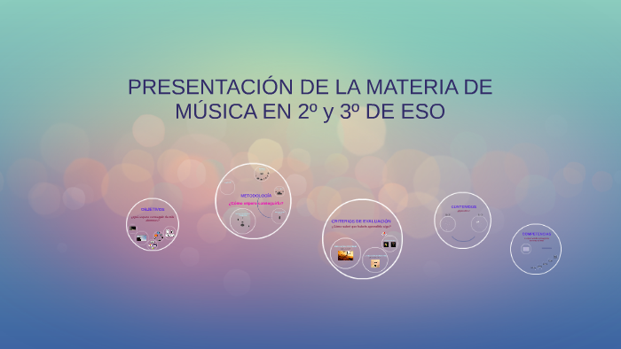 PRESENTACIÓN DE LA MATERIA DE MÚSICA PARA 2º DE ESO by Leonardo Cabo on ...