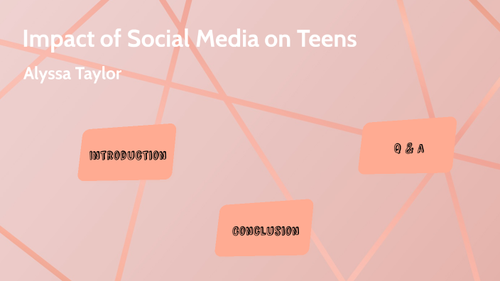 Impact of Social Media on Teens by Alyssa Taylor on Prezi