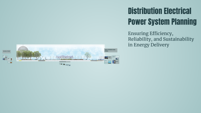 Distribution Electrical Power System Planning By Abdulhakim Treki On Prezi