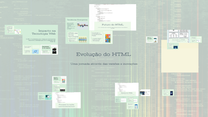 Evolução do HTML by Lu Ns on Prezi
