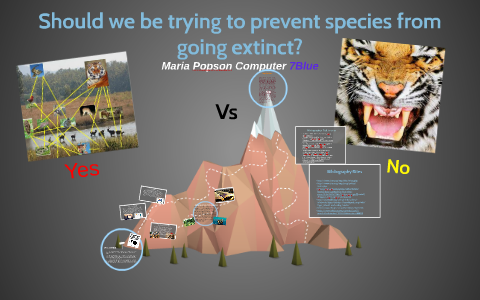 Should we be trying to prevent species from going extinct? by Maria ...