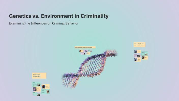 Genetics vs. Environment in Criminality by Travis Tripp on Prezi