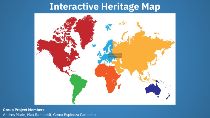 Interactive Heritage Map by Andres Marin on Prezi