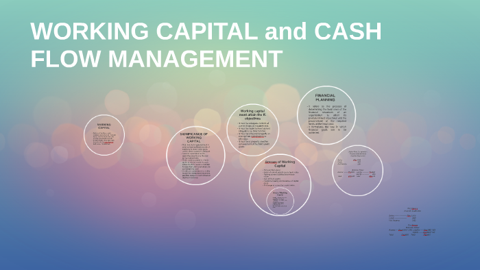 WORKING CAPITAL and CASH FLOW MANAGEMENT by Elisa Agamao on Prezi