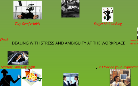 EMOTIONAL INTELLIGENCE AND HANDLING WORKPLACE AMBIGUITY AND STRESS by ...