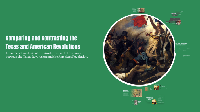 Comparing and Contrasting the Texas and American Revolutions by Gabriel ...