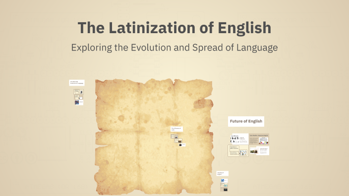 The Latinization of English by Mariam Harutyunyan on Prezi