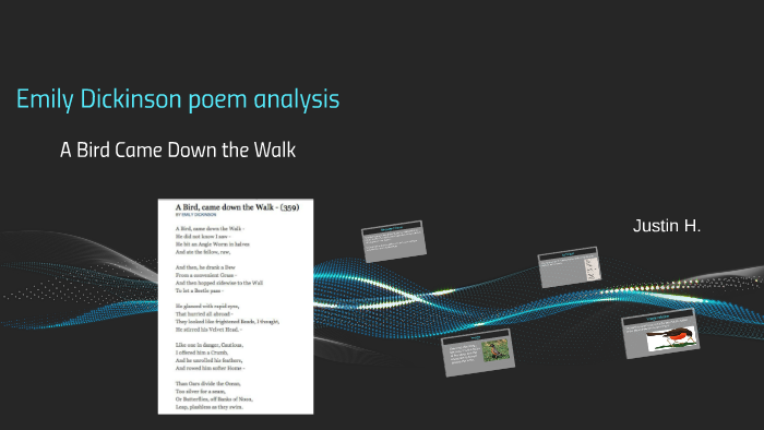 Emily Dickinson poem analysis by justin hileman on Prezi