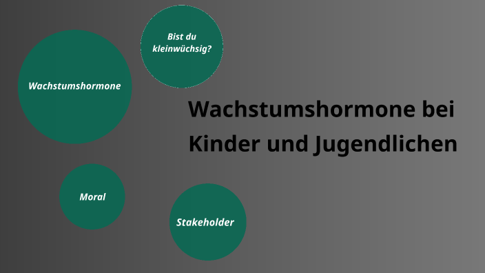 Wachstumshormone bei Kinder und Jugendlichen by on Prezi