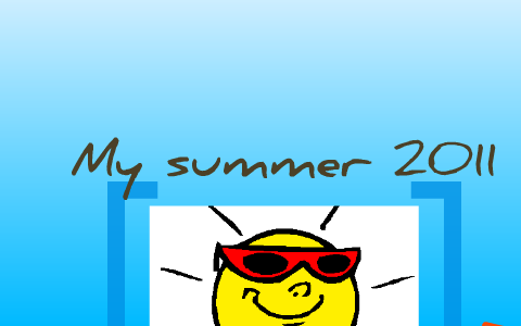 my summer by chris shimek on Prezi