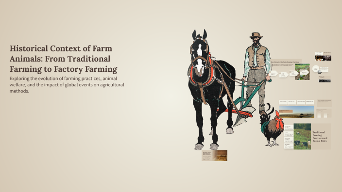 Historical Context of Farm Animals: From Traditional Farming to Factory ...