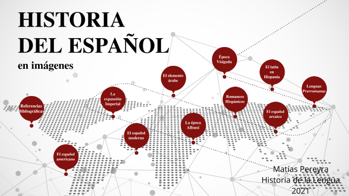 Historia del español en imágenes by Mati Pereyra on Prezi