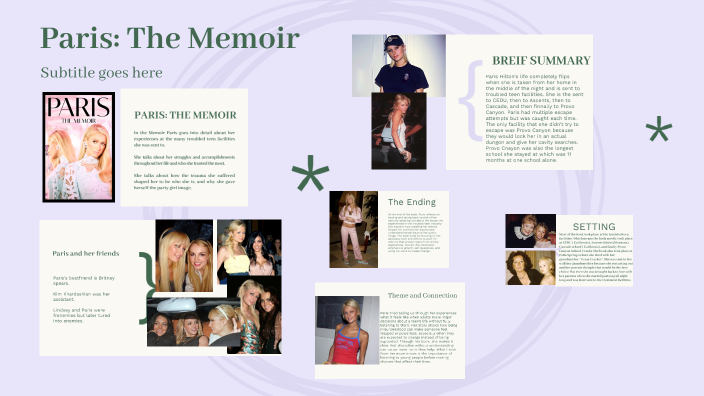 PARIS: THE MEMOIR by Avneet Gill on Prezi